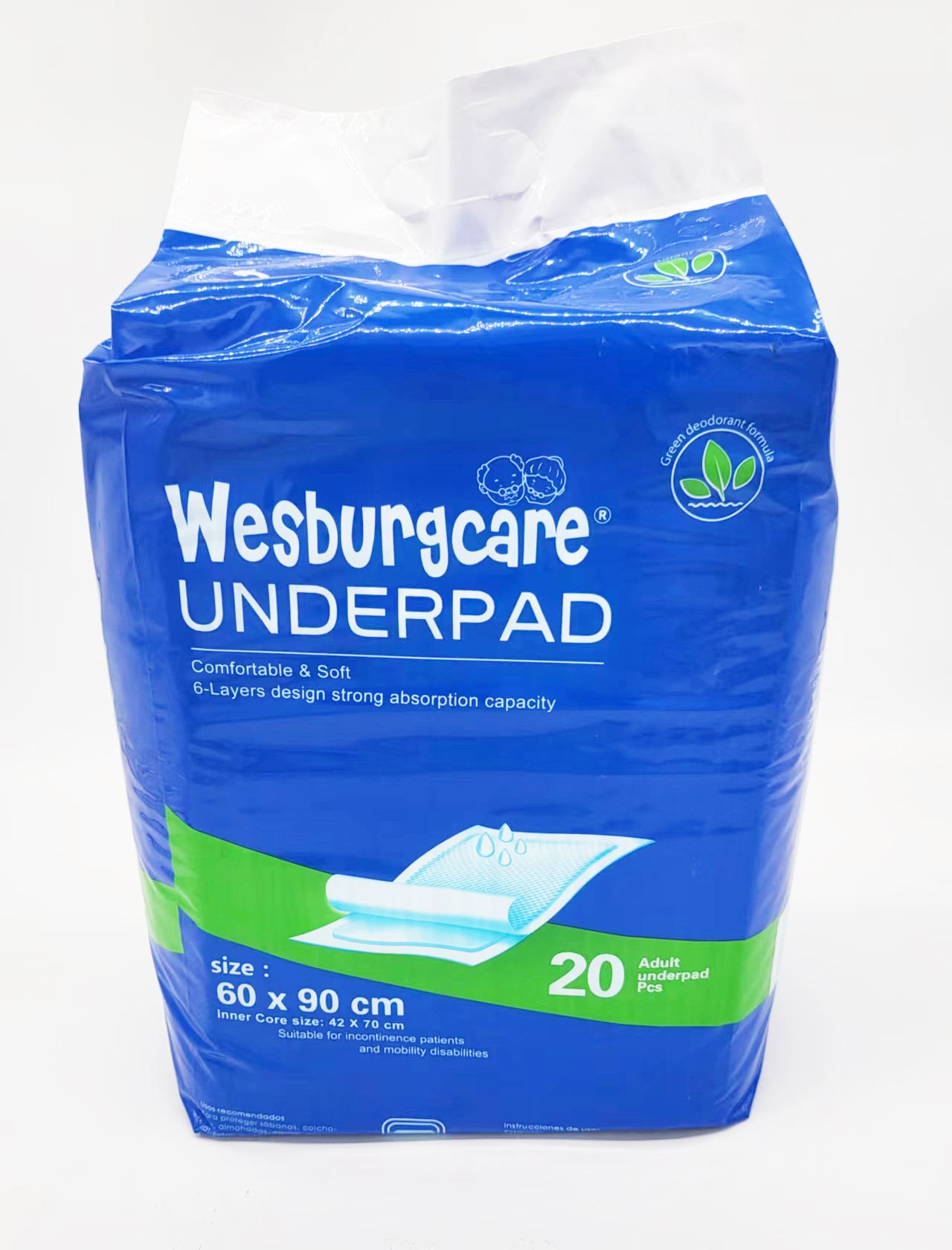 60cm*90cm underPad of Brand Wesburg from China Manufacturer - Buy ...